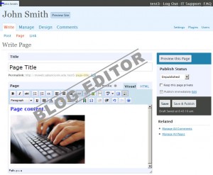 Sabancı University myWeb Service » myWeb Screenshots